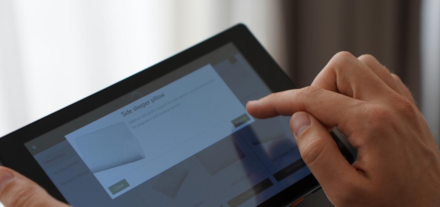 SuitePad In-Room Tablet: Features